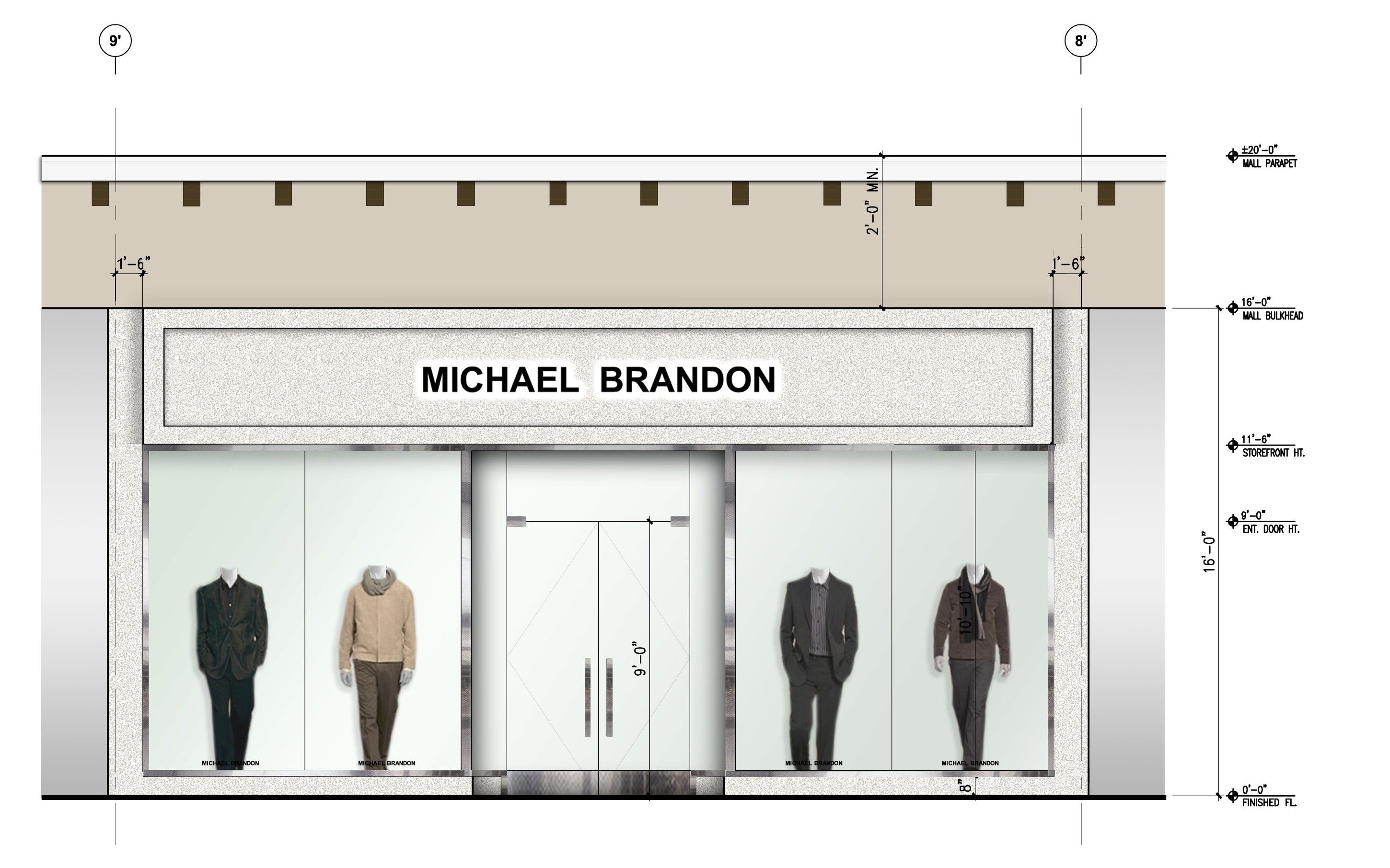 Retail Storefront Elevation Students Craft Winning Designs For RDI
